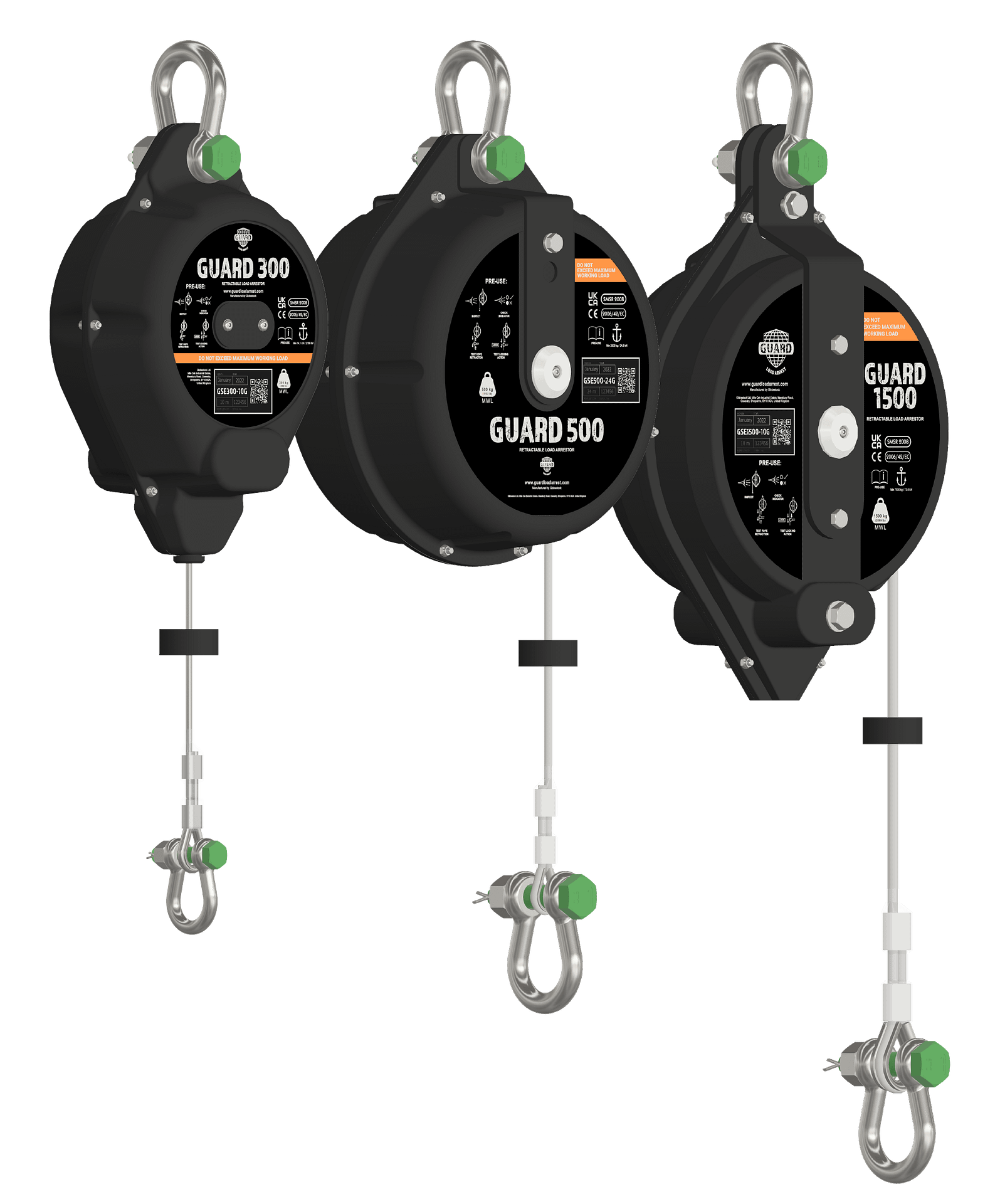 Electric Chain Hoists Listen Up! Guard Load Arrest Launches